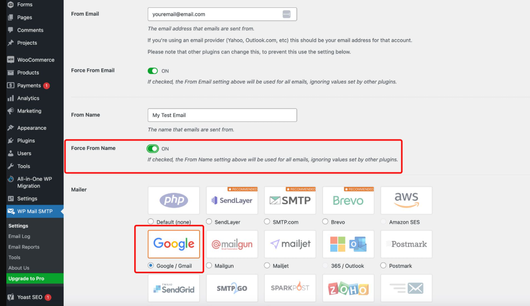How to Configure Gmail SMTP on Your WordPress Website – Website Pro